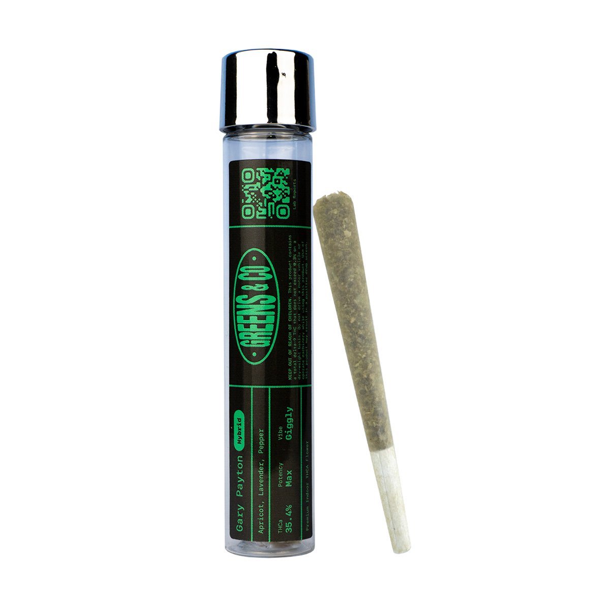 Gary Payton THCa Pre-Roll 1g by Greens & Co. - CBD THC Vape